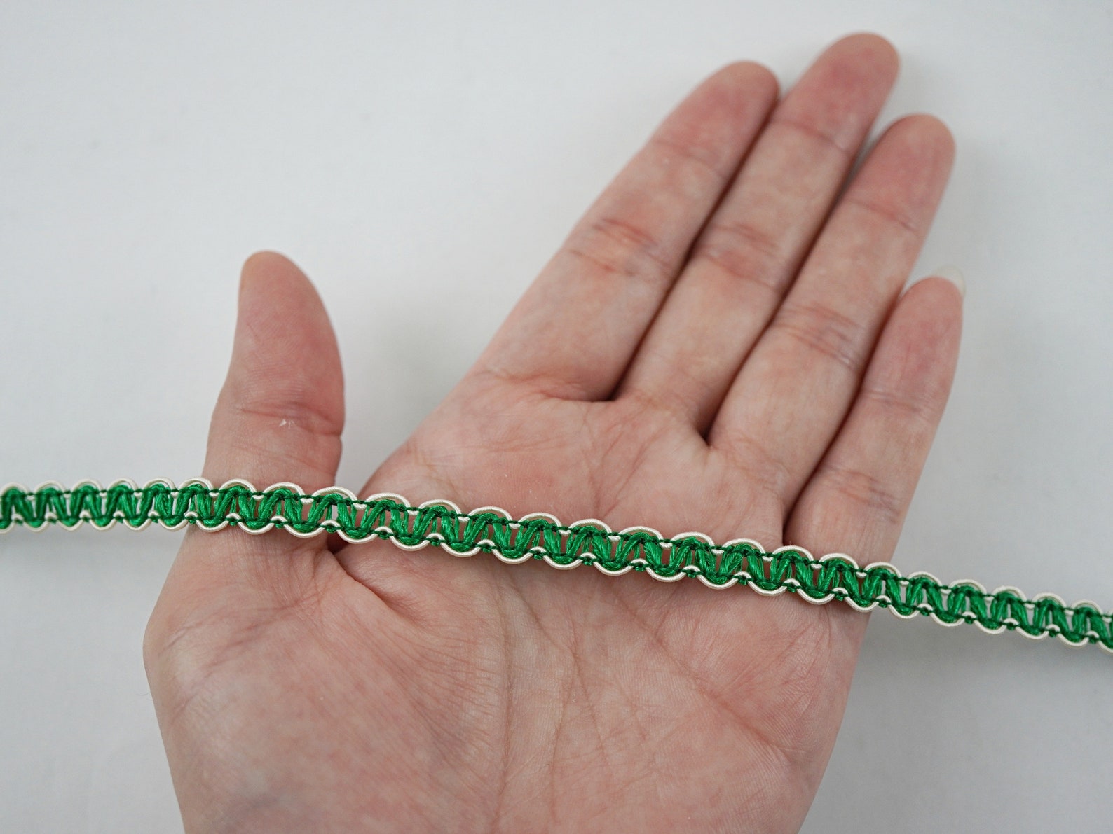 5 Yards Pine Green Rick Rack Rick Rack Trim Zig Zag Trim - Etsy