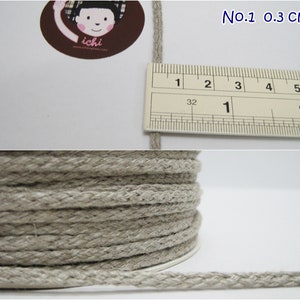 Linen Tubular Braid, Linen Cord, Linen Trim, Linen Ribbon, Linen Lace ...