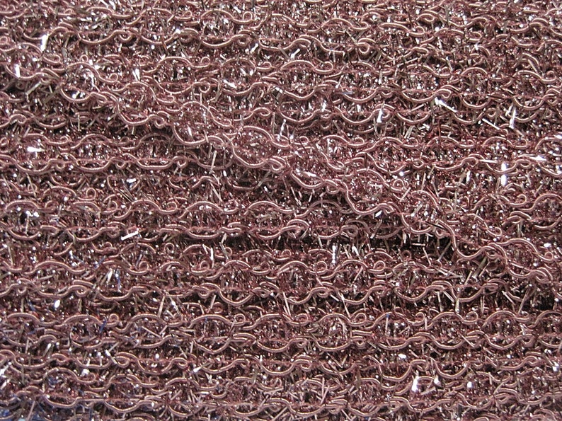 5 yards Rose Pink Tinsel Trim tinsel trim tinsel ribbon | Etsy