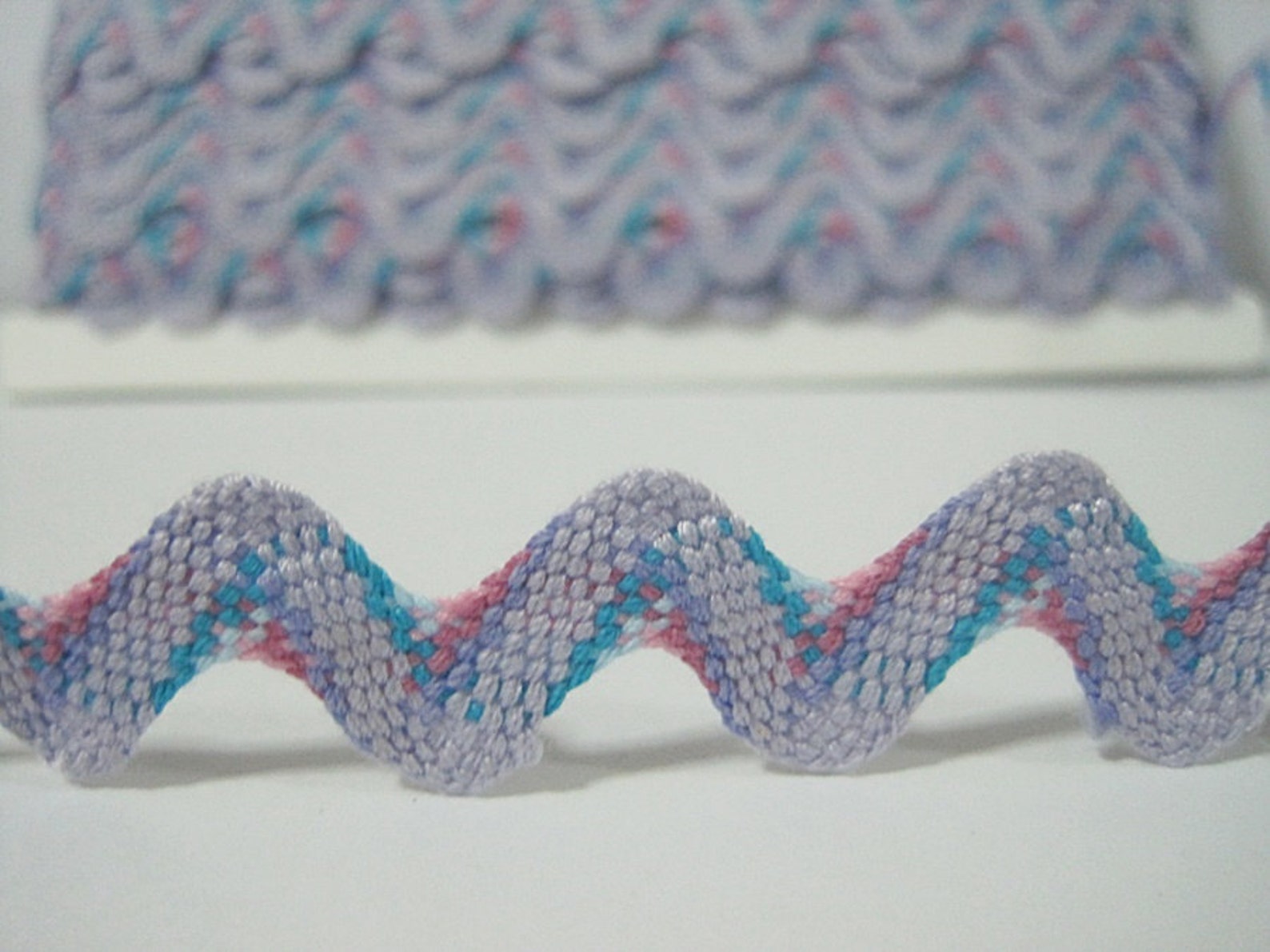 5 Yards Lilac Multicolored Rick Rack Trim Ric Rac Trim Rick - Etsy