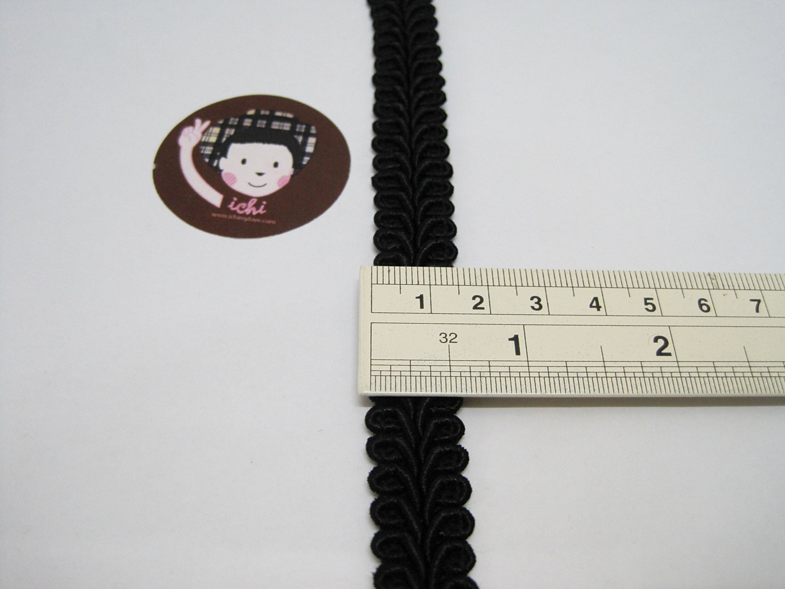 5 Yards 9/16 Black Gimp Braided Trim Gimp Braid - Etsy