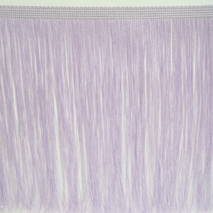 1 Yard 4" to 10" Lilac Chainette Fringe, Purple Trim, Fringe Tassel ...