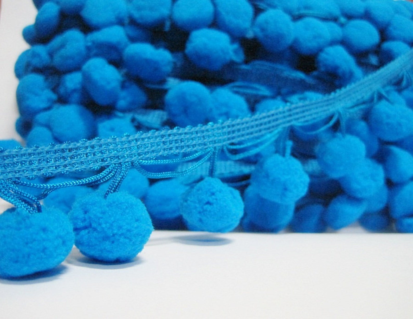 1 Pack Extra Large Pom Pom Trim pom Size 2.5 Cm Pom Pom | Etsy