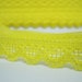 5 Yards 5/8" Bright Yellow Lace Trim, Lace Trim, Lace Trim Ribbon ...