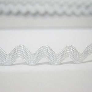 5 Yards White Mini Rick Rack Trim, Wholesale Trim, Ric Rac Trim, Rick ...