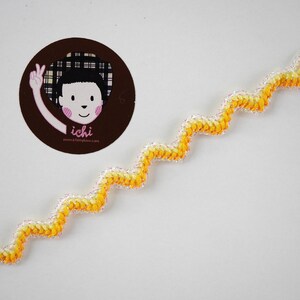 5 Yards 1/2" Sparkly Rick Rack, Rick Rack Trim, Glitter Rick Rack, Wavy ...
