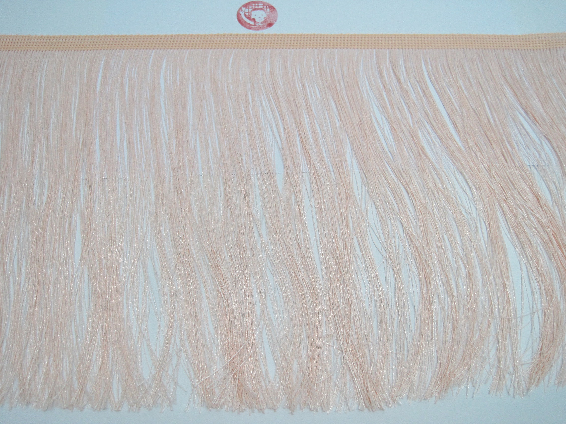 1 Yard 4 to 10 Peach Pink Chainette Fringe Pink | Etsy