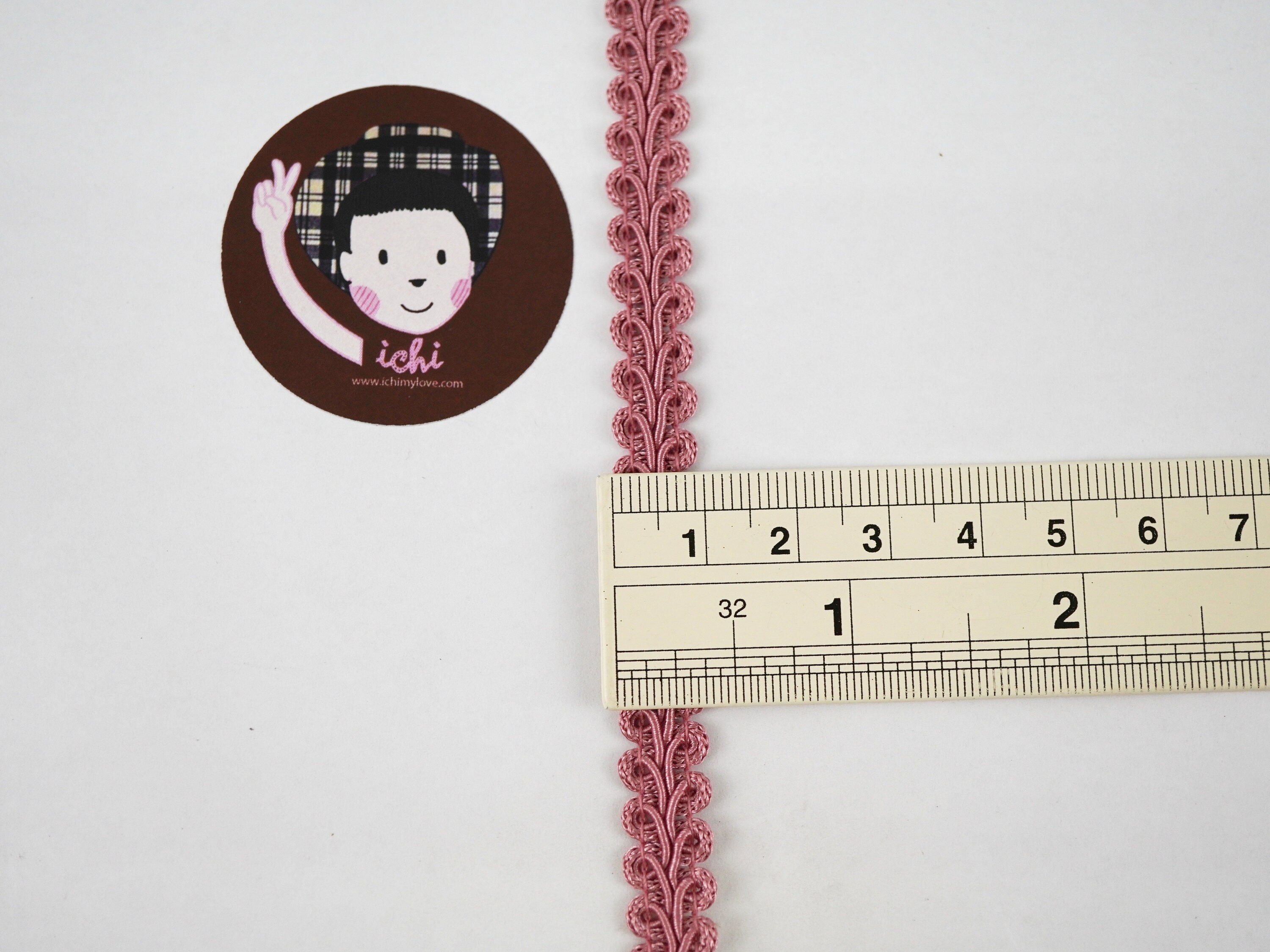 5 Yards 3/8" Rose Pink Gimp Braided Trim - Etsy