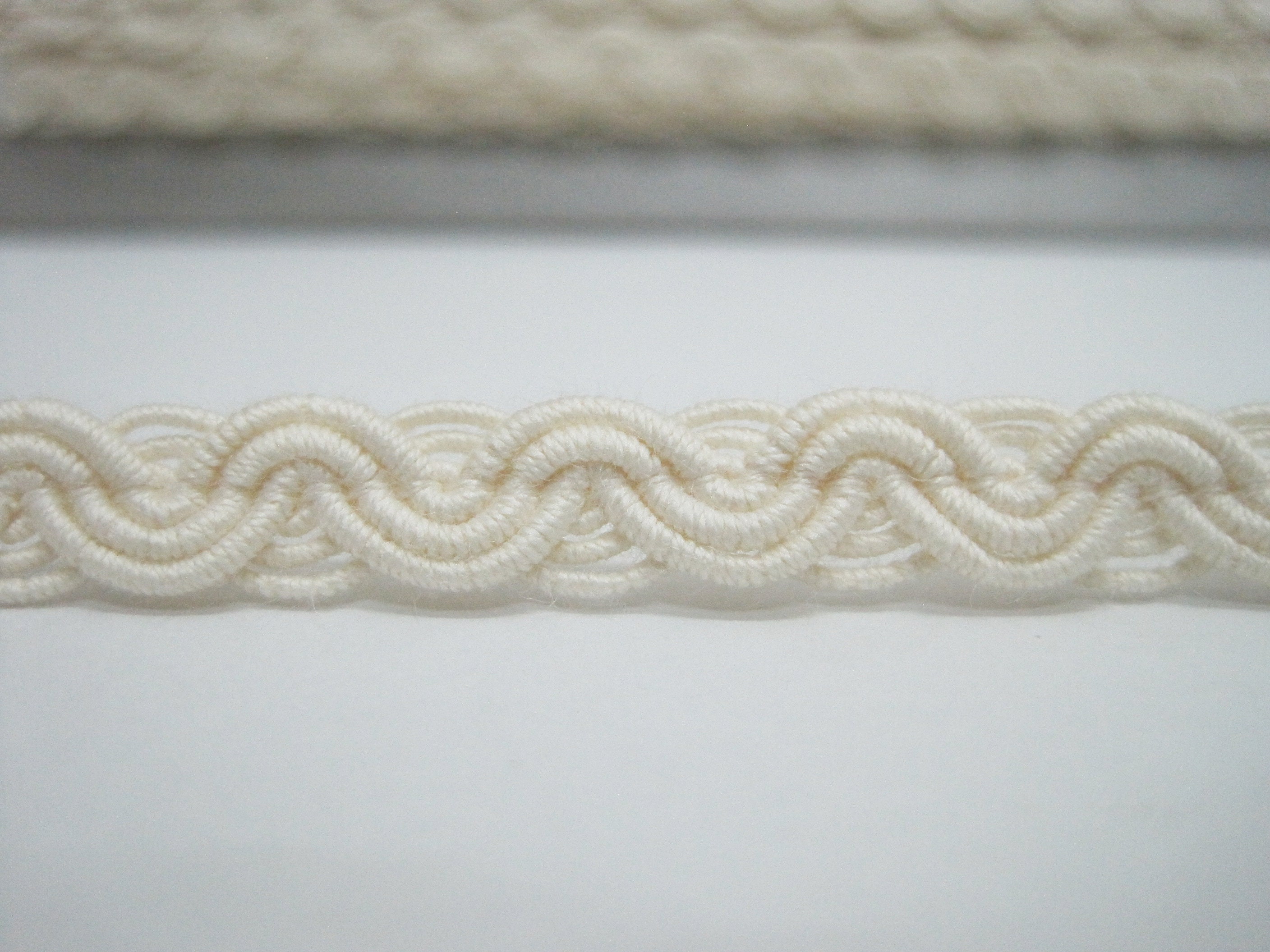 5 Yards 5/16 100% Cotton Braided trim Natural trim | Etsy