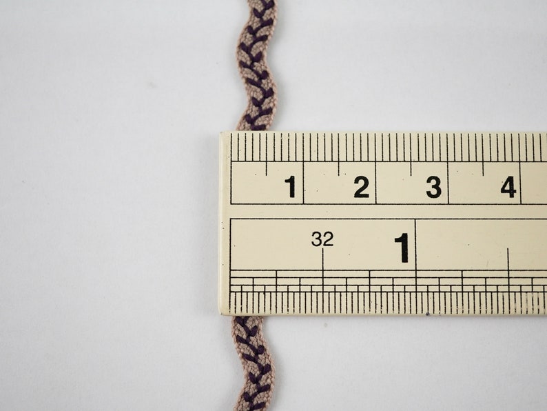 5 Yards Purple Embroidered Rick Rack Tiny Rick Rack Mini - Etsy