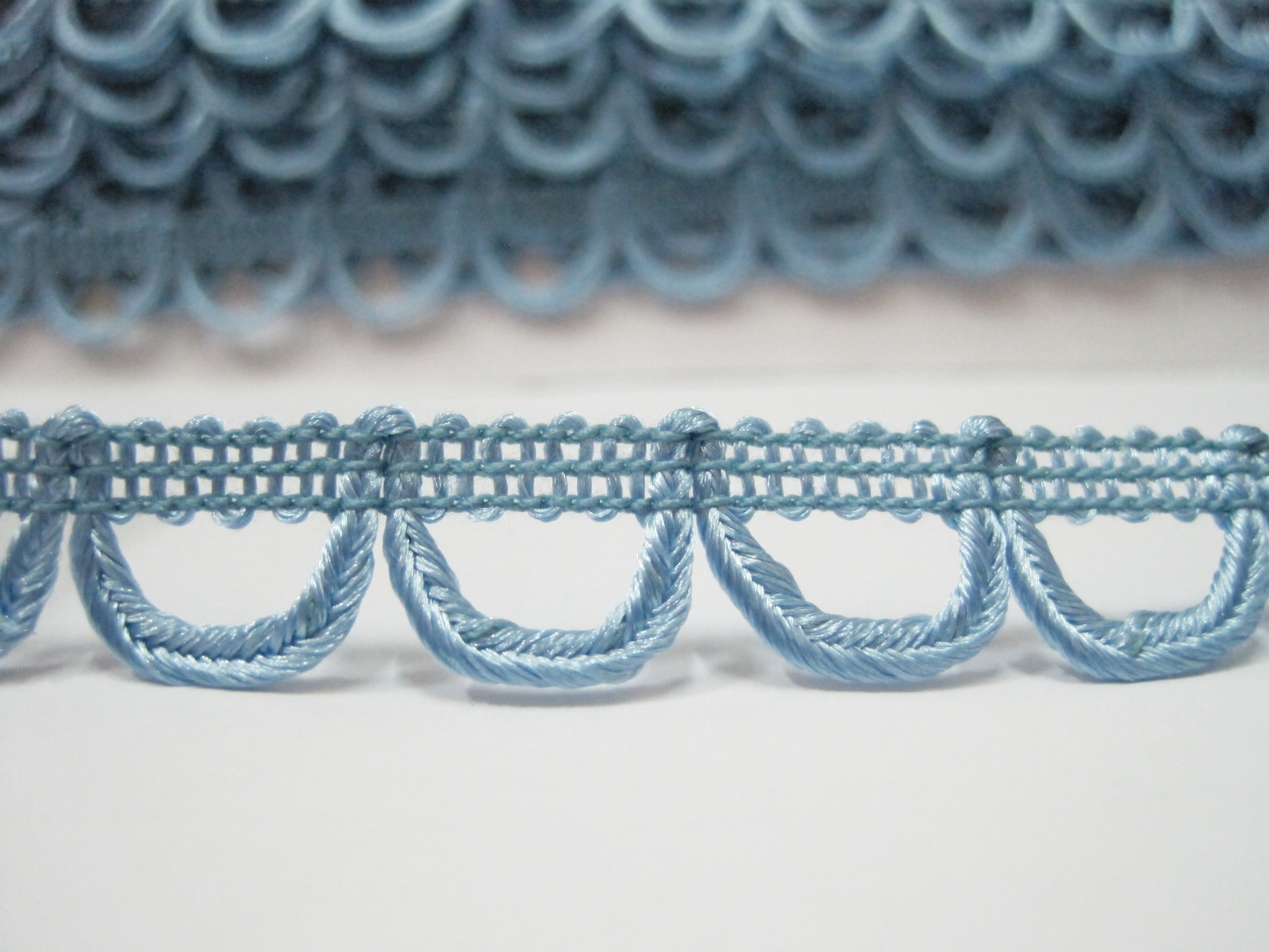 5 Yards Blue Loop Trim, Loop Trim, Braided Trim, Button Looping Trim ...