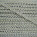 5 Yards 1/4" Cream Gimp Braided Silver Edge, Gimp Braid, Braided Cord ...
