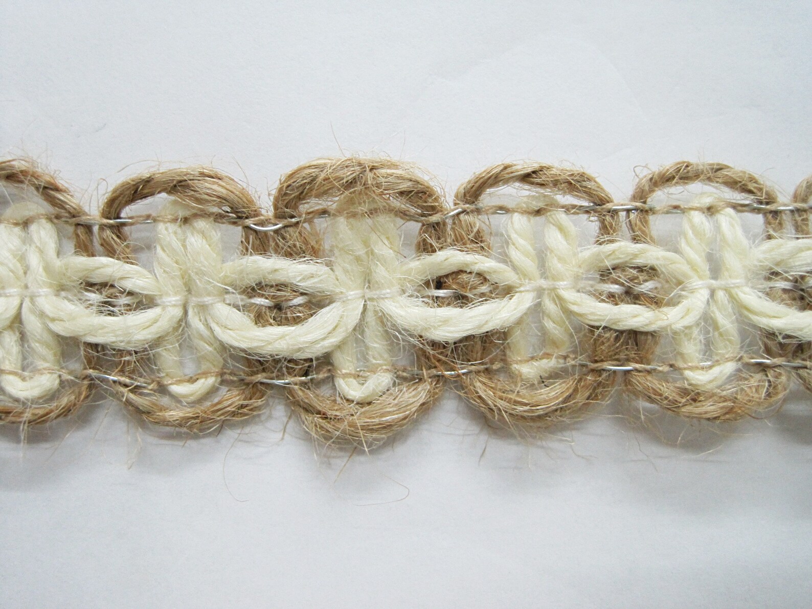 5 Yards Jute Wired Lace Wired Ribbon Wholesale Trim Jute - Etsy