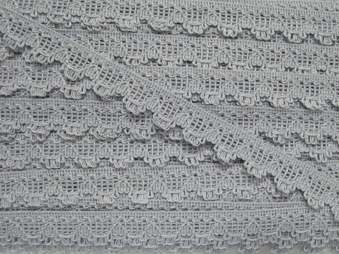 5 Yards 5/8 Silver Lace Trim Lace Trim Lace Trim - Etsy