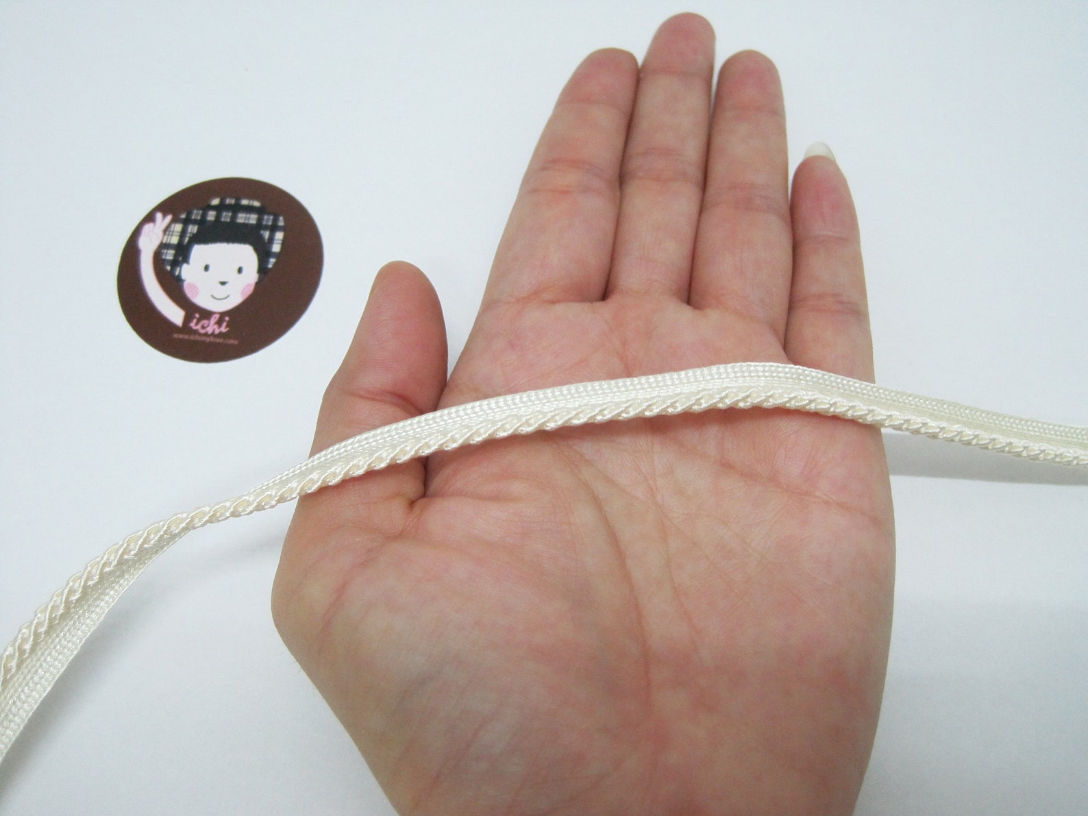 5 Yards Cream Lip Cord Piping Edge Piping Decorative Edging - Etsy