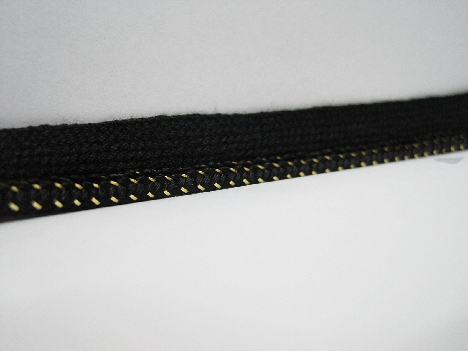 5 Yards Black Gold Metallic Lip Cord Piping Edge Piping - Etsy