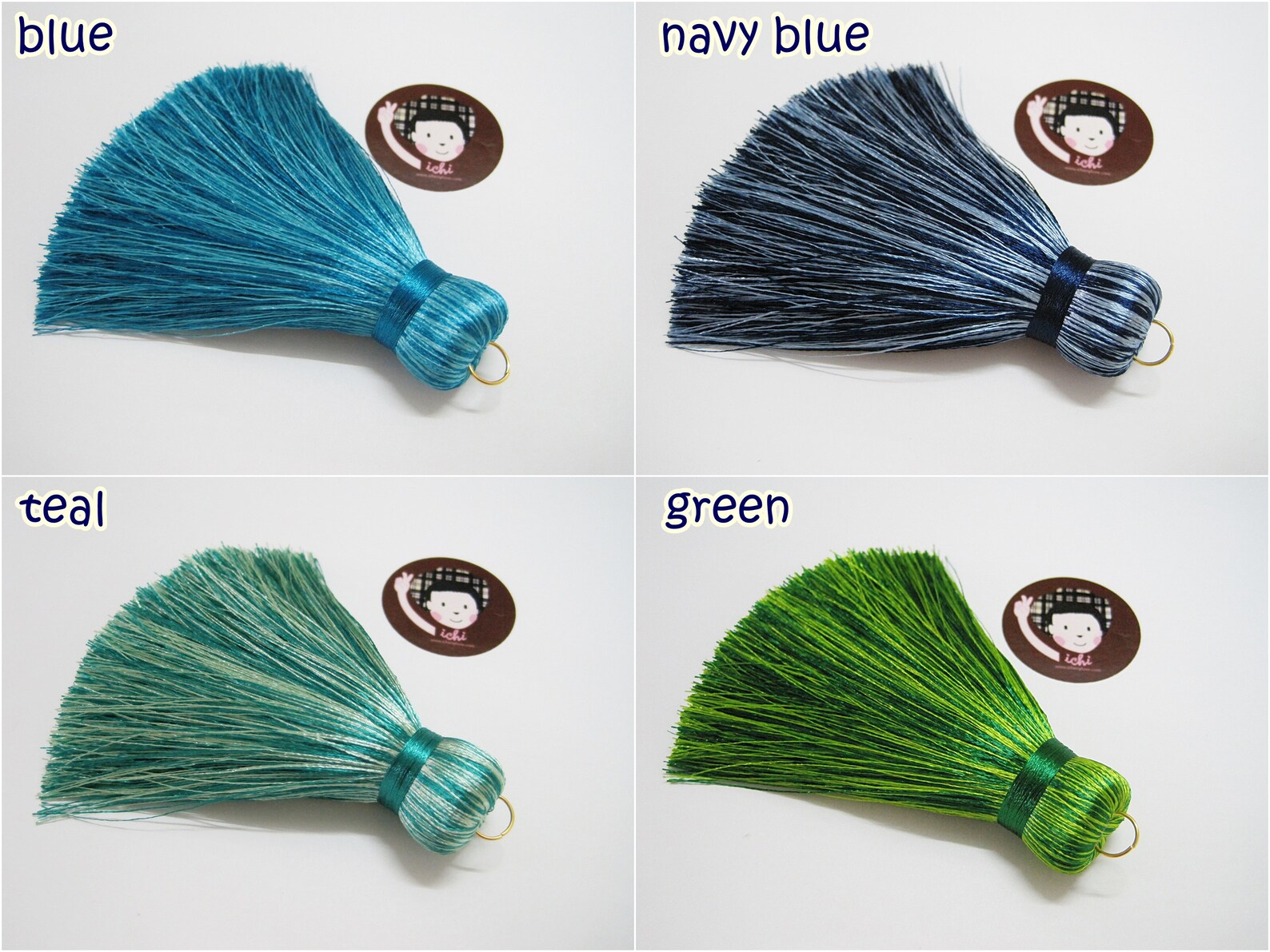 1 Pc Multicolored Big Tassel, Large Tassel, Wholesale Tassels, Jumbo ...