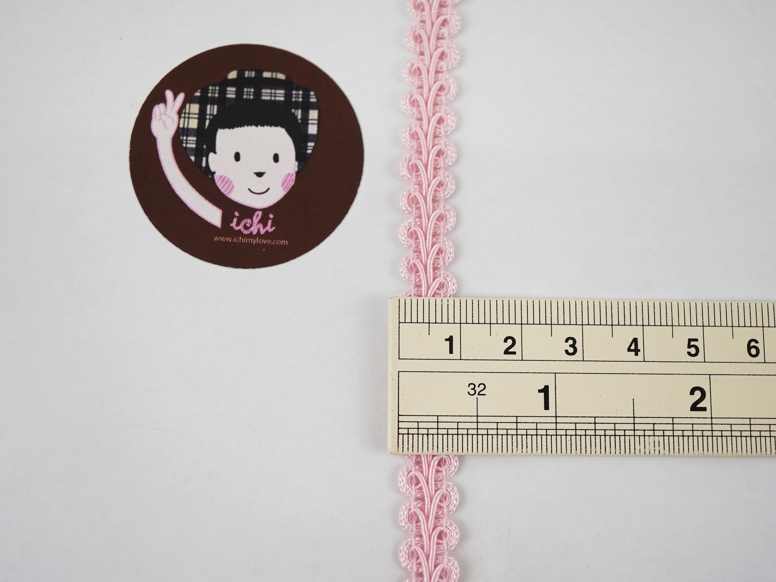 5 Yards 3/8" Sweet Pink Gimp Braided Trim, Gimp Braid, Braided Cord ...