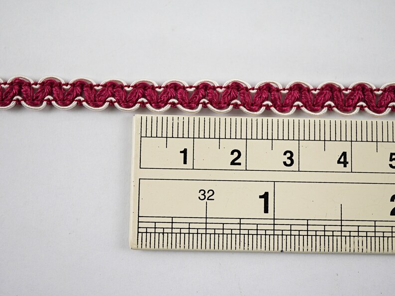 5 Yards Red Rick Rack Rick Rack Trim Zig Zag Trim Zig Zag - Etsy