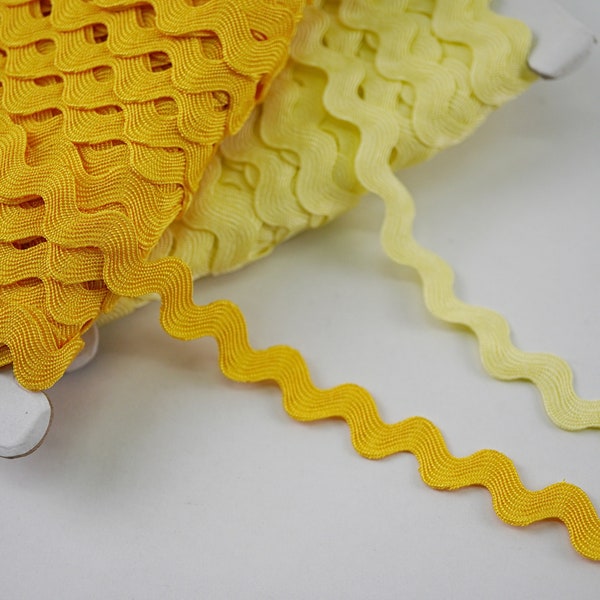 Yellow Ric Rac - Etsy