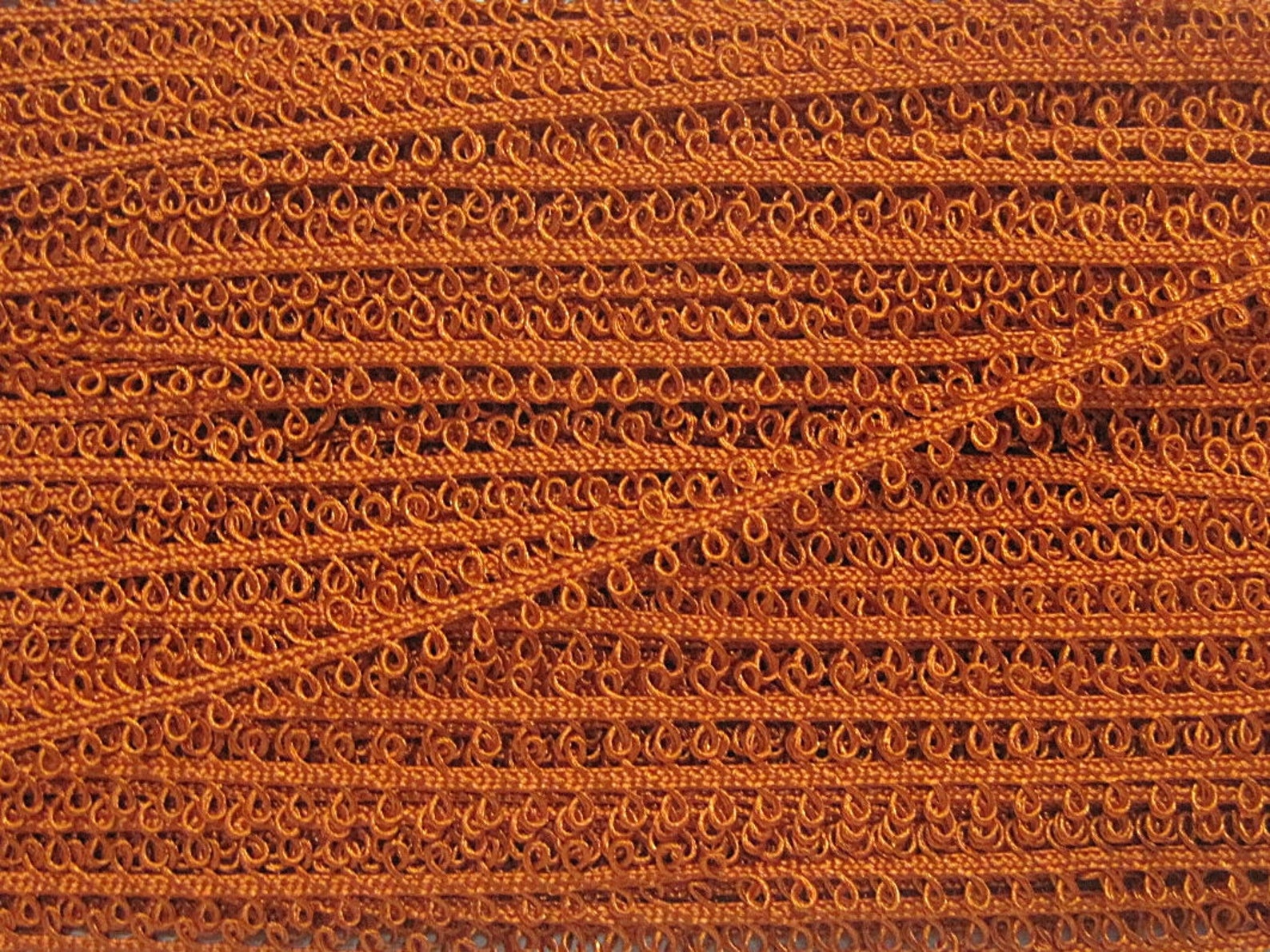 5 Yards Tangerine Picot Trim, Picot Edge Trim, Picot Edge Ribbon, Picot ...