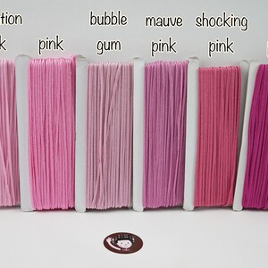5 Yards 3 Mm Hot Pink Soutache Braid, Braided Cord, Soutache Cord ...