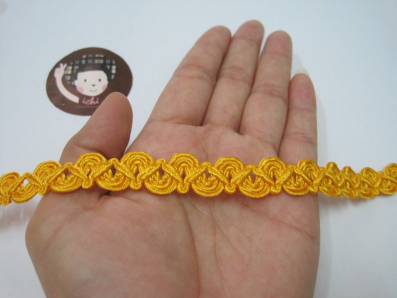 5 Yards Orange Braid Braided Trim Loop Trim Braided | Etsy