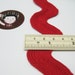 5 Yards Red Jumbo Rick Rack Trim, Red Rick Rack, Jumbo Ric Rac, Rick ...