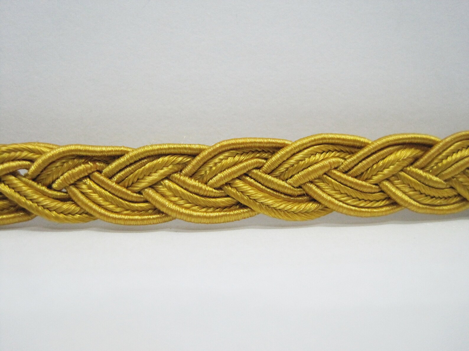 5 Yards 1/4 Classic Gold Braided Trim Braided Gimp | Etsy