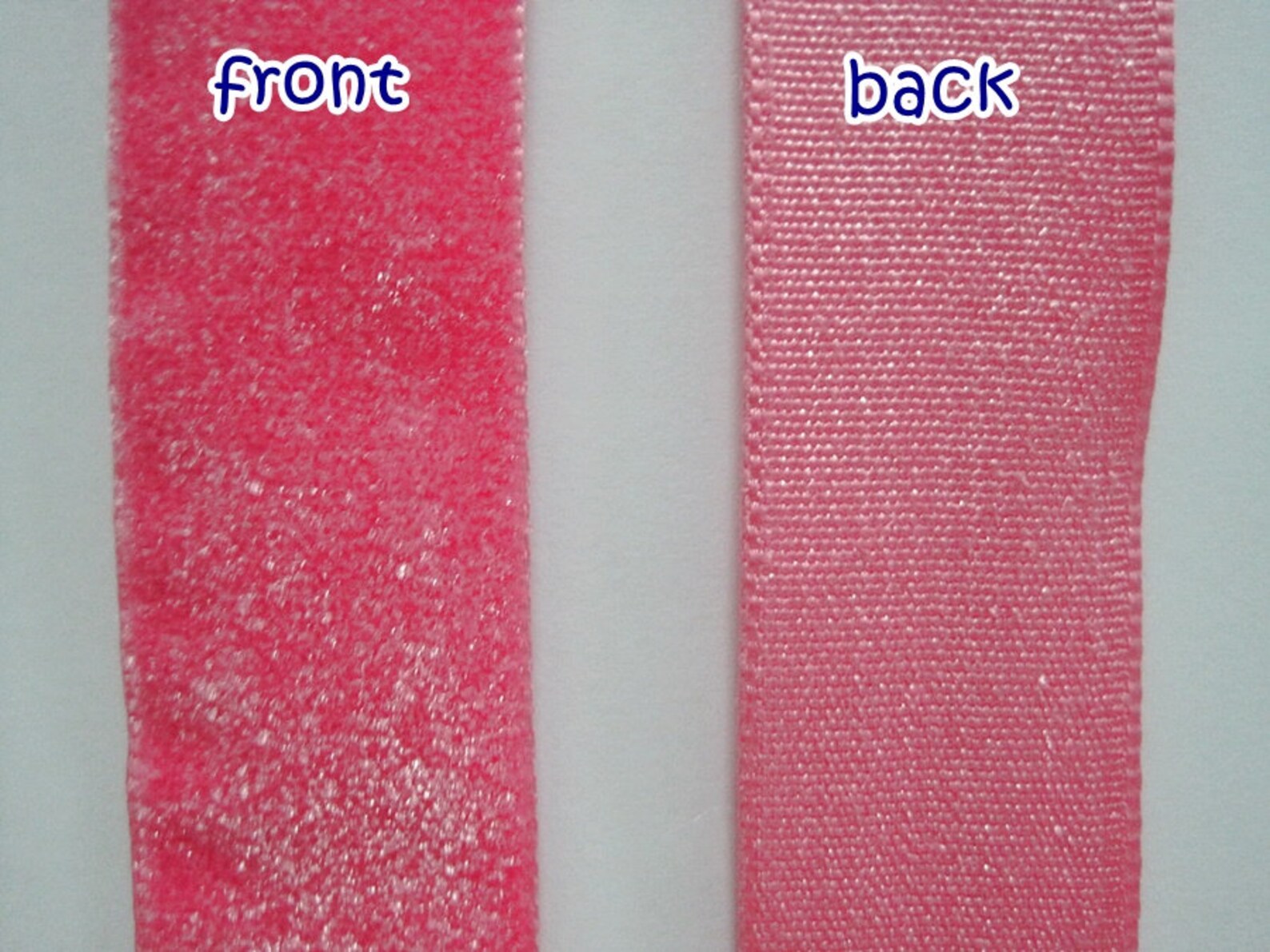 5 yards 7/8 Pink Velvet Ribbon Pink Velvet Ribbon | Etsy