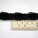 5 Yards 5/8" Black Braid With Velvet Ribbon Inserted, Black Braid Trim ...