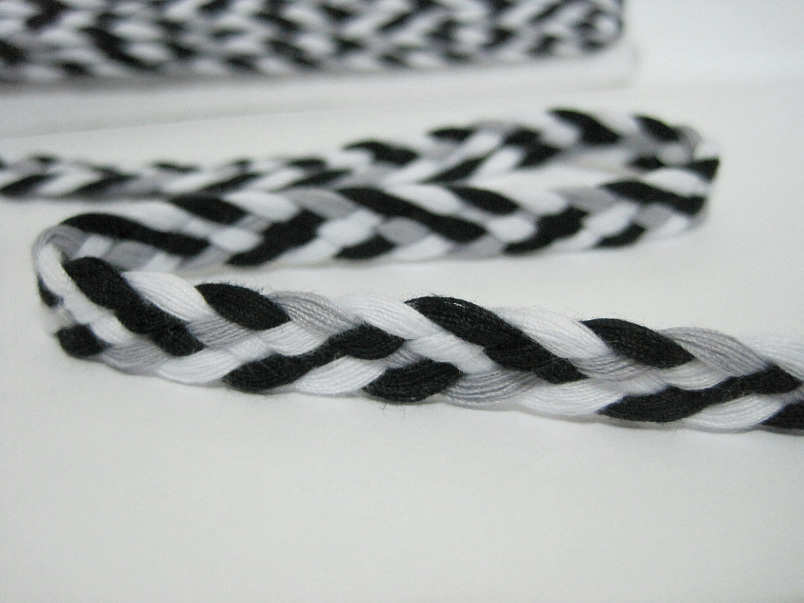 5 Yards Braided Trim Multicolored Trim Flat Braided Cord | Etsy