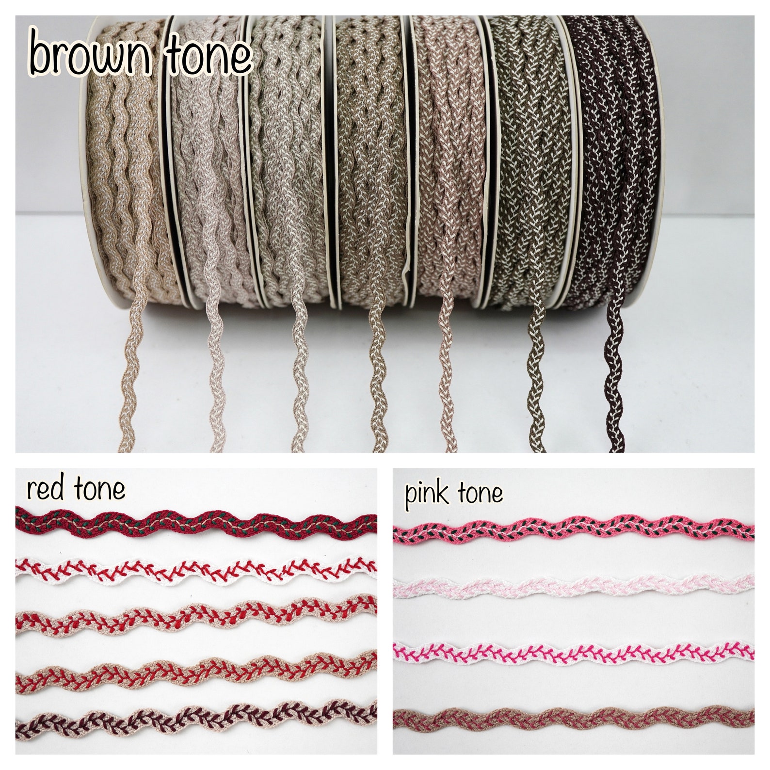 5 Yards Embroidered Rick Rack Tiny Rick Rack Mini Rick Rack - Etsy