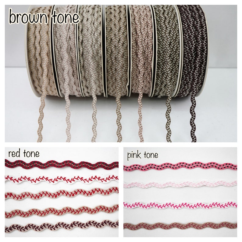 5 Yards Embroidered Rick Rack Tiny Rick Rack Mini Rick Rack - Etsy