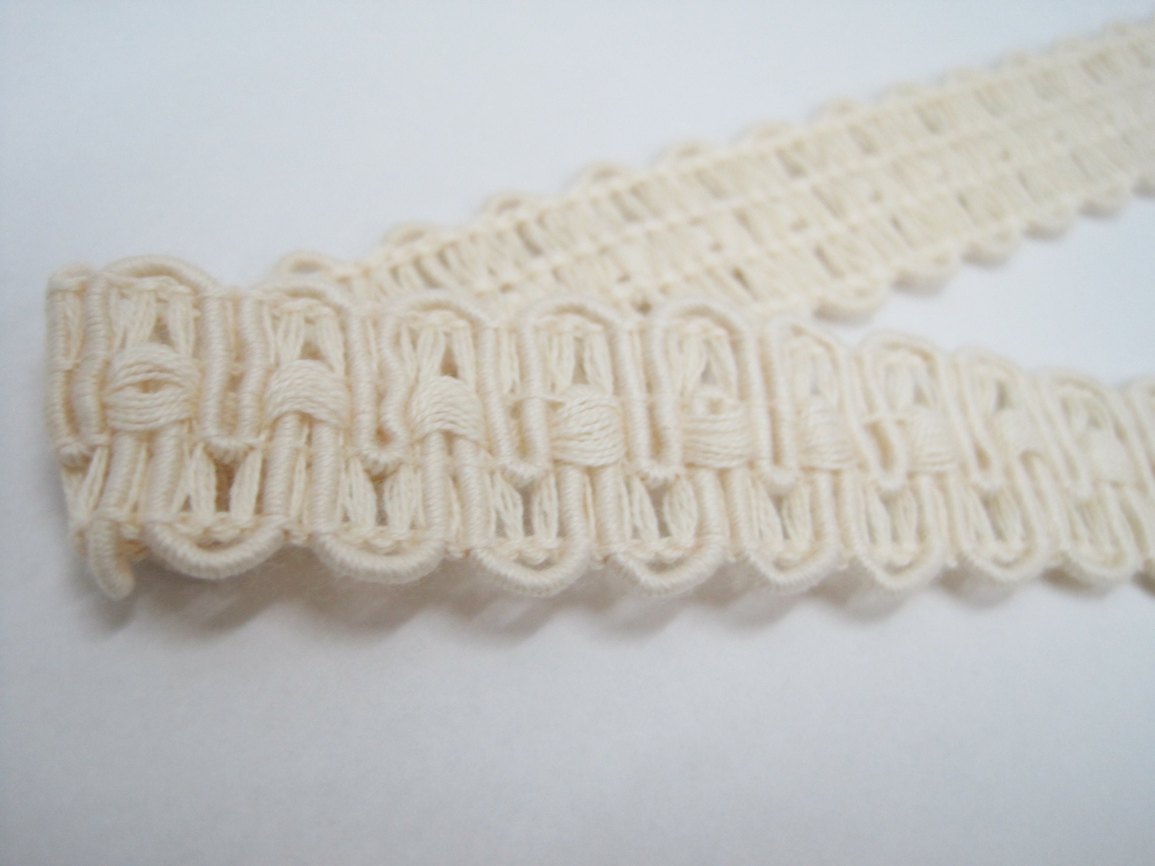 5 Yards 100% Cotton Cream Braided Trim Cotton Trims - Etsy
