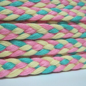 5 Yards Multicolored Braided Trim - Etsy