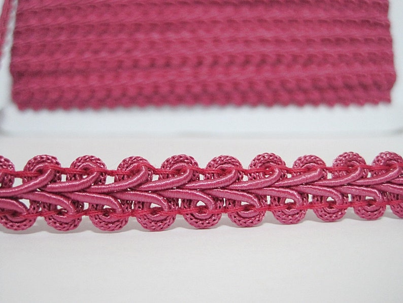 5 Yards 1/2 Hot Pink Gimp Braided Trim Gimp Braid | Etsy