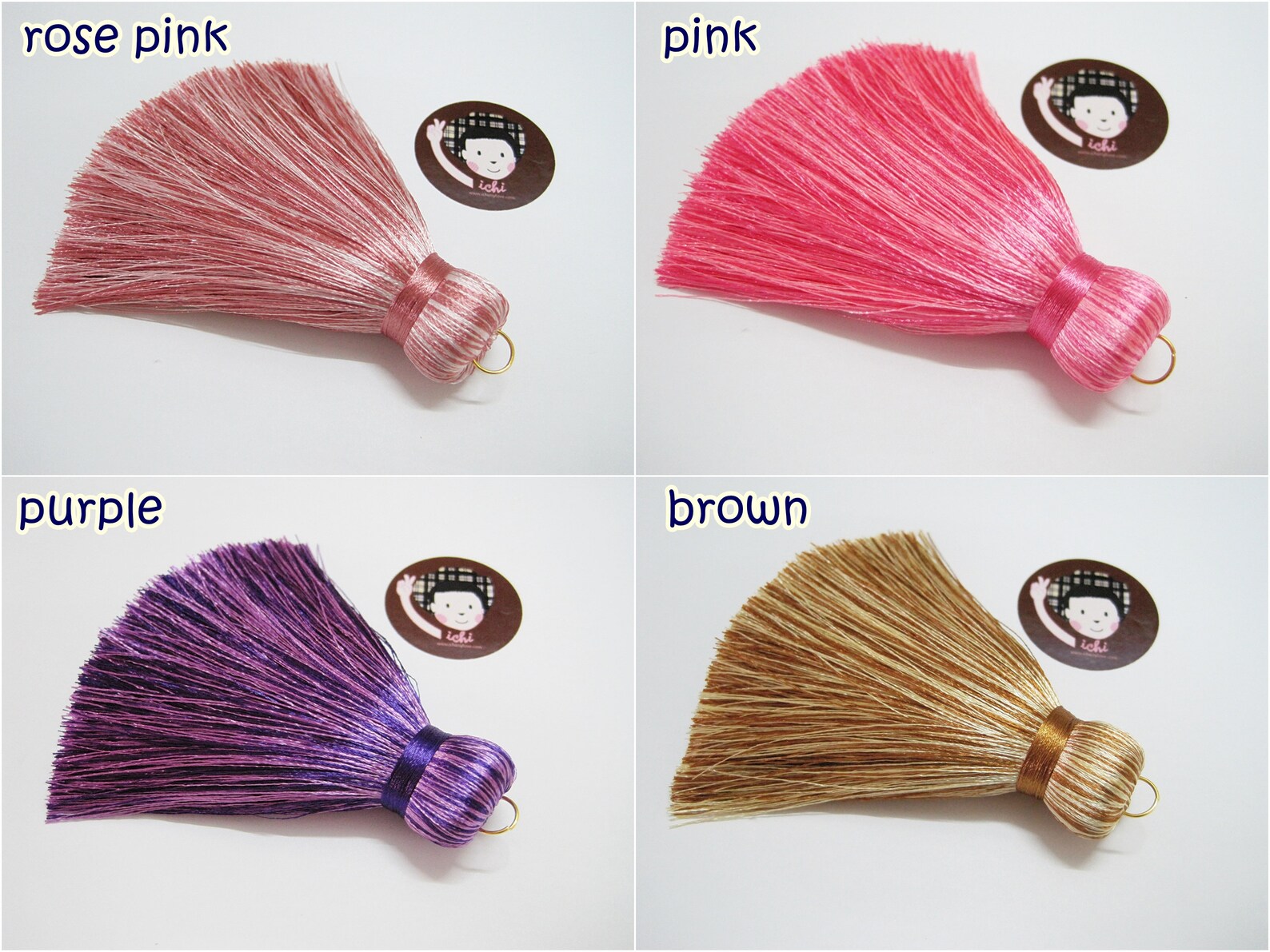 1 Pc Multicolored Big Tassel, Large Tassel, Wholesale Tassels, Jumbo ...