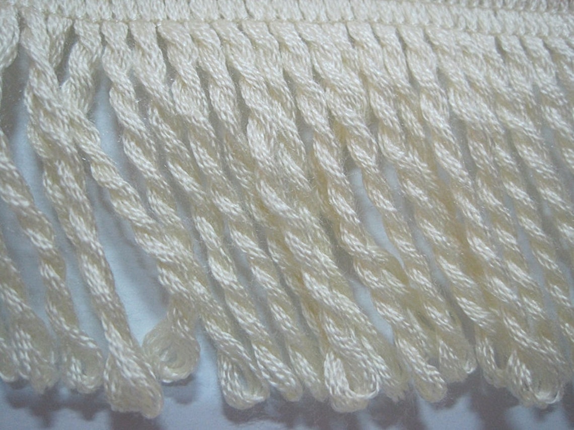 5 Yards Cream Bullion Fringe Bullion Trim Twisted Rope - Etsy
