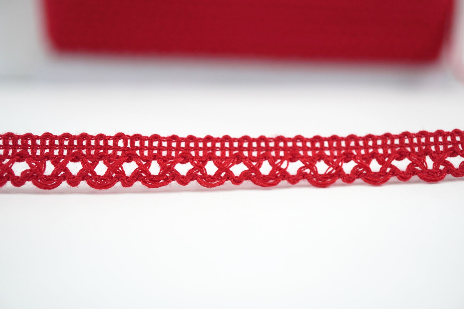 5 Yards Red Lace Trim Lace Trim Lace Trim Ribbon Wholesale - Etsy