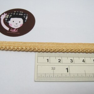 5 Yards Harvest Gold Lip Cord Piping, Edge Piping, Decorative Edging ...