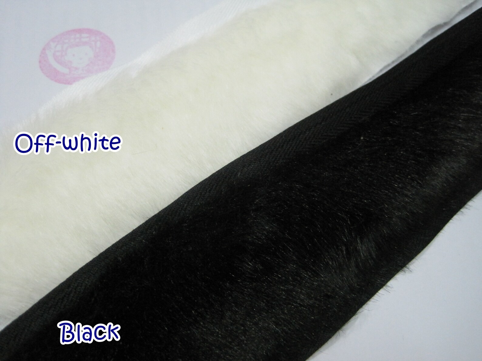 1 Yd 2 Black Fur Trim Fur Trim Faux Fur Trim Blue - Etsy