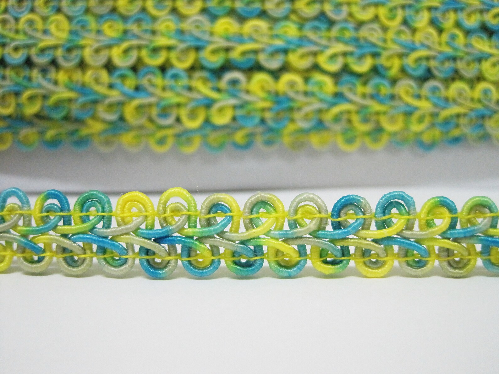 5 Yards 3/8 Multicolored Gimp Braided Trim Gimp Braid - Etsy