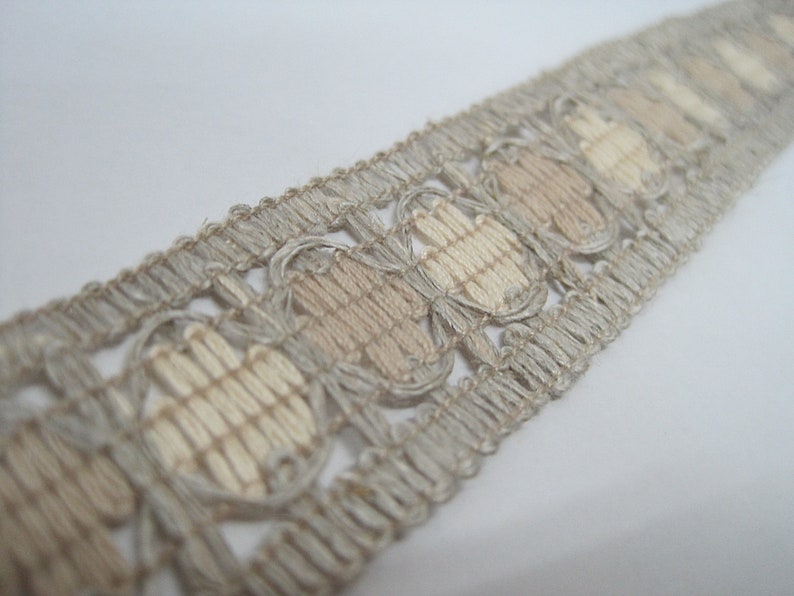 5 Yards Linen Braided Trim Natural trim wholesale trims | Etsy