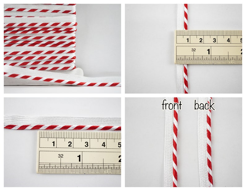 5 Yards Red Lip Cord Piping Edge Piping Decorative Edging - Etsy