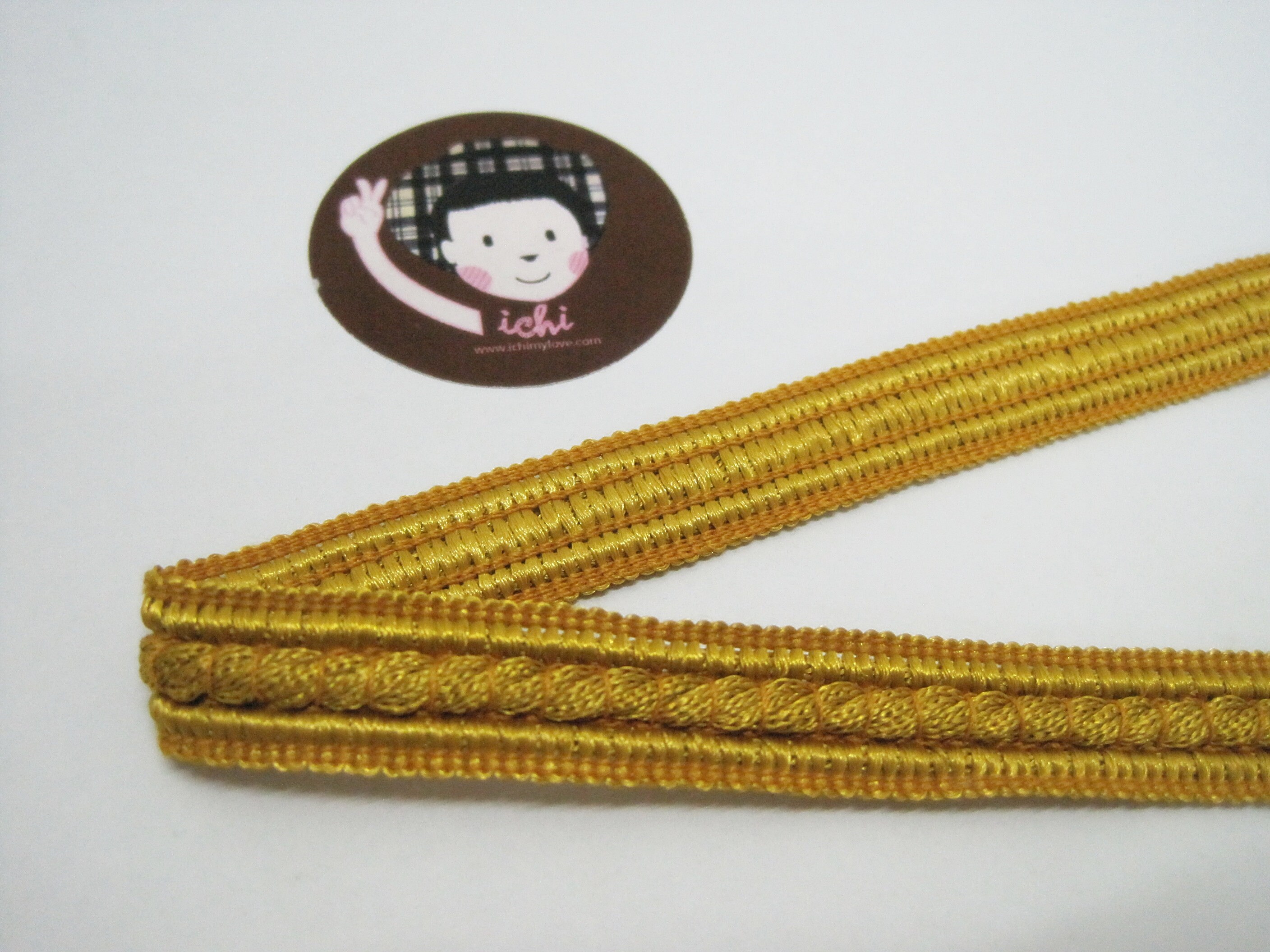 5 Yards Classic Gold Braided Trim Gimp Braid Braided Cord | Etsy