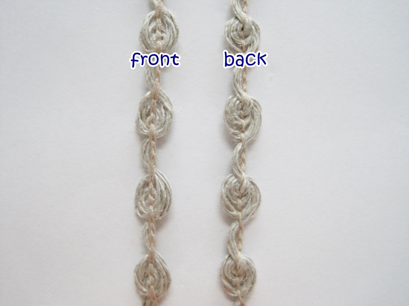 5 Yards Linen Flower Trim Natural Trim Wholesale Trims - Etsy