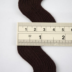 5 Yards Brown Jumbo Rick Rack Trim, Brown Rick Rack, Jumbo Ric Rac ...