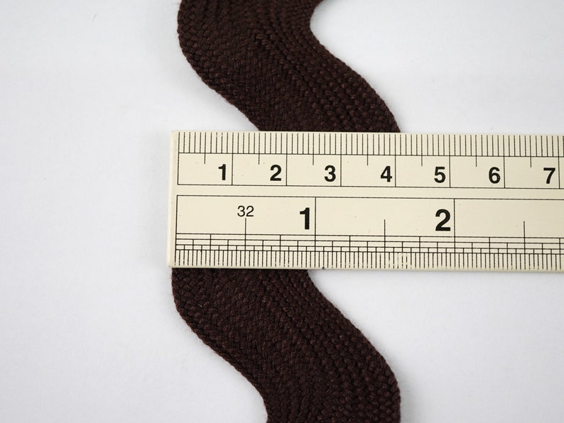 5 Yards Brown Jumbo Rick Rack Trim Brown Rick Rack Jumbo Ric - Etsy
