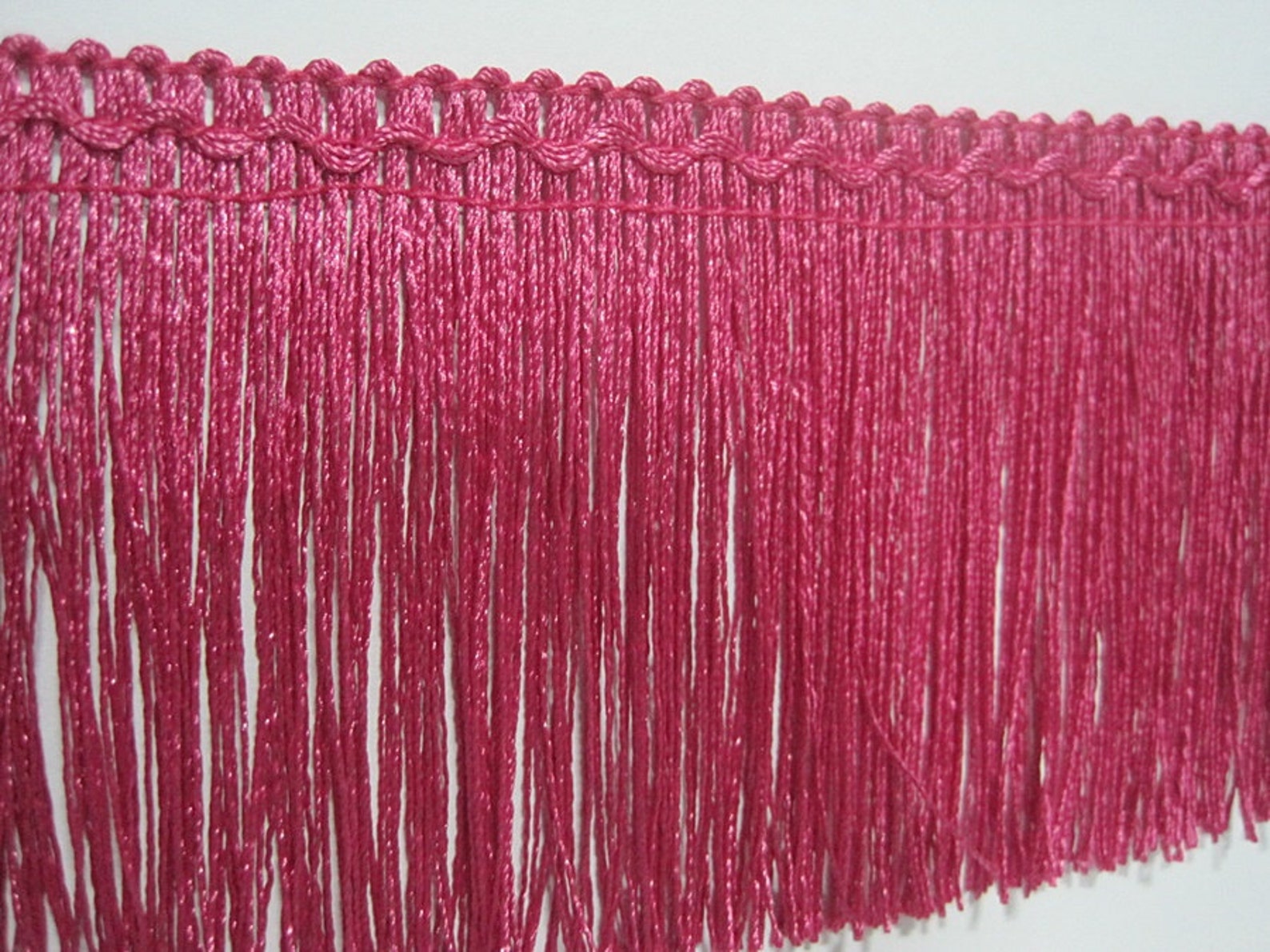 1 Yard 3 Hot Pink Chainette Fringe Pink Trim Fringe | Etsy